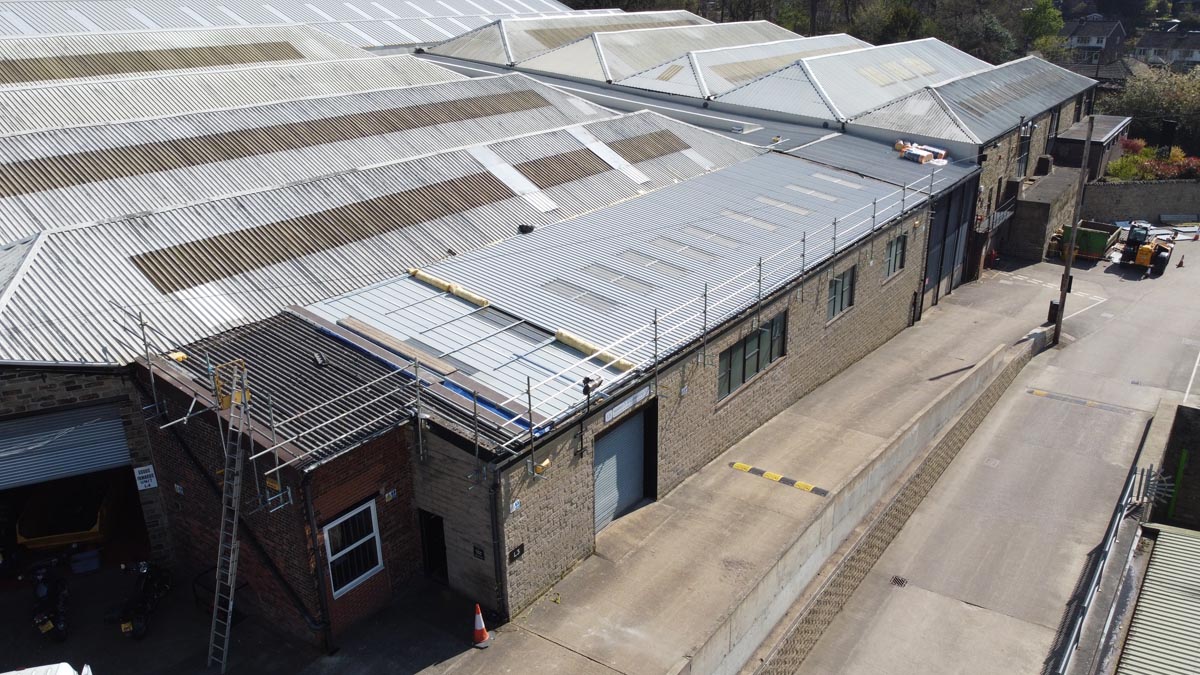 Unit L3, Meltham Mills Industrial Estate – Roof Refurbishment ...